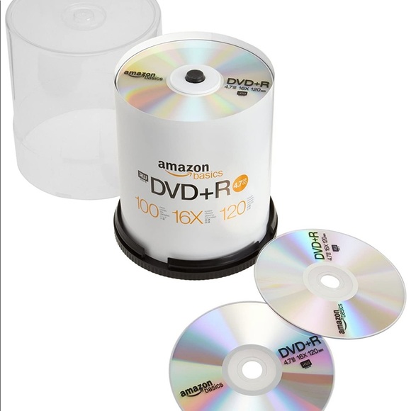 Amazon | Media | Amazonbasics 47 Gb 6x Dvdr Blank Dvd Discs | Poshmark